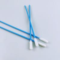 China No Lint Foam Cleaning Swab With PP Stick165mm 100pcs/Bag Customize Accept for sale