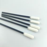 China TX710 Cleanroom Swab with 110mm Length 100PCS Black White Open Cell Sponge Foam Tip Swabs Dust Free for sale