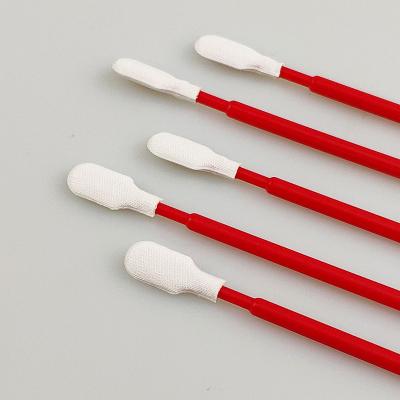 China Polyester Cleaning Swab Lint Free With Flexible Paddle Cleaning Lab Optical Lens for sale