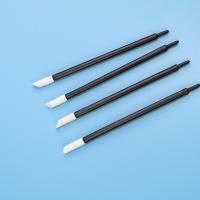 China Cleanroom Black Handle  PU Head PP Stick Foam Cleaning Swabs High Absorbency for sale