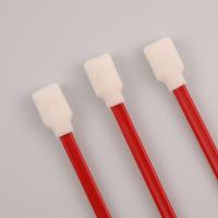 China 125mm Pp Stick Cotton Nonwoven Foam Tip Swab With PP Stick for sale