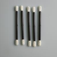 China Rigid Black PP Stick Foam Tip Cleaning Swabs For PCB Electronics for sale