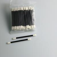 China 50PCS Class 100 Cleanroom Open Cell Foam Swab With Black Handles for sale