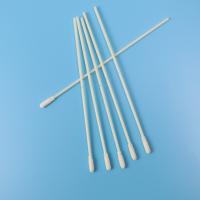 China 15cm Medical Sterile Foam Tip Oral Sampling Flocked Swab With ABS Stick for sale