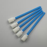 China 128mm PP Stick Soft Rectangle Printer Cleaning Swab for sale