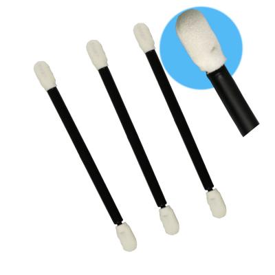 China 84mm PP Stick Polyurethane Foam Tip Swab With Double Heads for sale