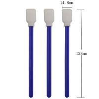 China 128mm Length Cleanroom Printer Toner Cleaning Swab High Absorbency for sale