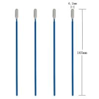 China Lint Free Industrial Foam Tip Cleaning Swabs  165mm Length for sale