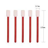 China Tipped Cleanroom Knitted Polyester Swab For Printer Head Cleaning for sale