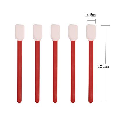 China Tipped Cleanroom Knitted Polyester Swab For Printer Head Cleaning for sale