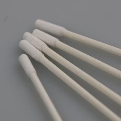 China 2mm Micro Cylinder Electronics Cleaning Cotton Swab With Double Heads for sale