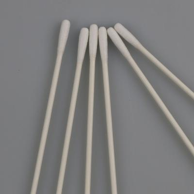 China Cleanroom Mini Cotton Swab With Double Round Heads 2.6mm for sale