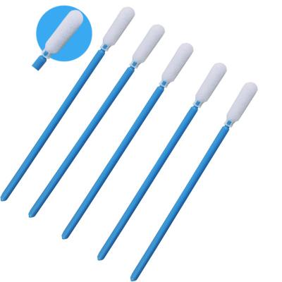 China PP Handle Open Cell Sponge Cleanroom Foam Swab Dustless for sale