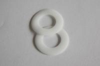 China Tensile strength 2.53MPa PTFE ring gasket with 100% PTFE for oil pump for sale