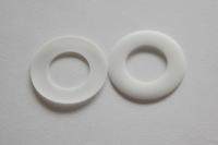 China Tensile strength 2.53MPa PTFE ring gasket with 100% PTFE for oil pump for sale
