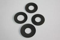 China Carbon filled PTFE gasket sheet ring disc can band sinter piston for shock absorbers for sale