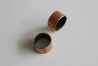 China Lead free SF-1P oilless bushing , Steel backing PTFE sintered bronze Bush for sale