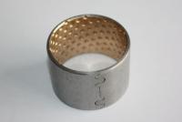 China OD 8-44mm sinter bronze PTFE layer SJ series DU bushing , shock absorber bushes for sale