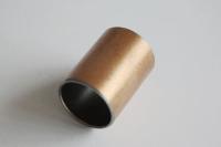 China Lead free du bushing Bi - metal casting bronze bushings with PTFE anti - wear surface for sale