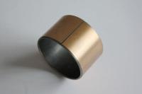 China Sintered Bronze bushes with good abrasion and corrosion resist bimetal oilless bushing for sale