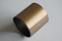 China Sintered bronze powder composite Du Bushing with PTFE for high or low temperature for sale
