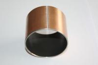 China Cylinder, Thrust pad Self lubricating Du bearing , Flanged sleeve bearing for sale