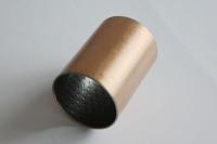 China Various PTFE and polymer Bronze Wrapped Du Bearing with good wear and proper hardness for sale