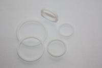 China Carbon fiber Hydraulic Plastic PTFE rings with oil and heat resistance for sale