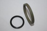 China Press Filled PTFE oil guide ring gasket for shock absorber rod guide for sale