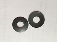 China Carbon Filled PTFE Ring Disc PTFE Ring Gasket With Low Friction Band Sinter Piston For Car Shocks for sale