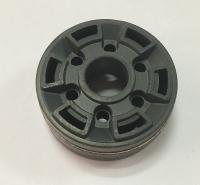 China 40mm Precision Shock Absorber Piston With Steel Ring Of PTFE Coating Band On OD for sale