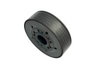 China PTFE Sinter Banded Piston With Hardness 65 HRB Steam Treatment For Shock Absorber for sale