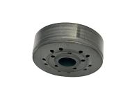 China PTFE Sinter Banded Piston With Hardness 65 HRB Steam Treatment For Shock Absorber for sale