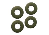 China High Tensile Strength Green PTFE Ring Gasket With Copper Filler For Pistons Banding for sale