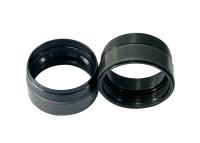 China Polished Black Shock Absorber Piston Cylinder Ring For Automotive Industry for sale