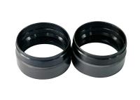 China Polished Black Shock Absorber Piston Cylinder Ring For Automotive Industry for sale
