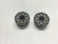 China Inclined Hole Design Shock Absorber Piston Banding Material Shore Hardness 57-67 for sale