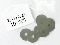China Individual Packaging Shock Valve Shims 0.5mm - 10mm Thickness for sale