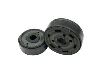China Black Shock Piston With Steam Treatment For Superior Shock Absorption for sale