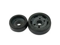 China Black Shock Piston With Steam Treatment For Superior Shock Absorption for sale