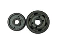 China Black Shock Piston With Steam Treatment For Superior Shock Absorption for sale