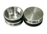 China No Steam Treatment Shock Absorber Piston With Customized Filled PTFE Banded Material for sale