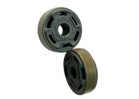 China Copper Filled PTFE Banded Piston With Pressure Resistance And Superior Steam Finish for sale