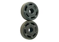 China Pressure Resistant Copper Filled PTFE Banded Piston  With Steam Treated Surface for sale