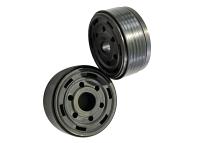 China Black Steam Treated Fe C Cu Shock Absorber Piston For Automotive Suspension for sale