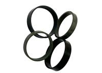 China Low Friction PTFE Bands Ring with Rapid Mold Production Technology For Shock Piston for sale