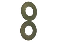 China Automatic Pressing PTFE Gasket with Over 200% Elongation 57-62 Hardness Low Friction for sale