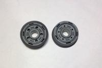 China Single Lip Filled Ptfe Front Shock Piston Od 30.13 - 30.33 Mm In Black Color for sale