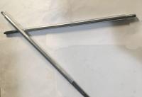 China Hard Chromed Shock Absorber Piston Rod 390mm Length With Coating 25mm for sale