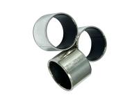 China High Load Capacity P Dry 250N/mm2 Static Load Oilless Bearings With Zinc Bush Layer And Low Maintenance for sale